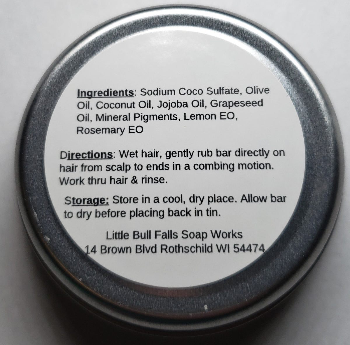 Olive Shampoo Bar – Little Bull Falls Soap Works