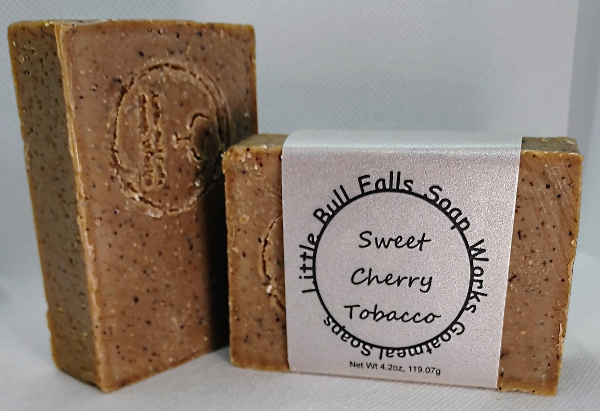 Sweet Cherry Tobacco Goat Milk Soap – Little Bull Falls Soap Works