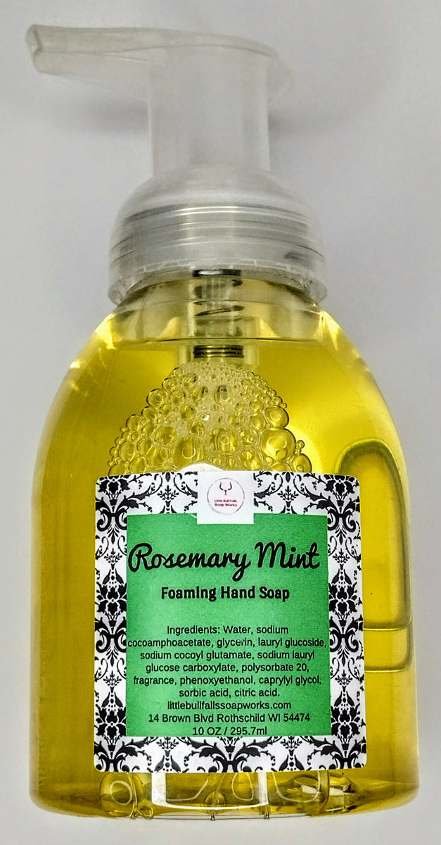 Rosemary Mint Foaming Handsoap – Little Bull Falls Soap Works