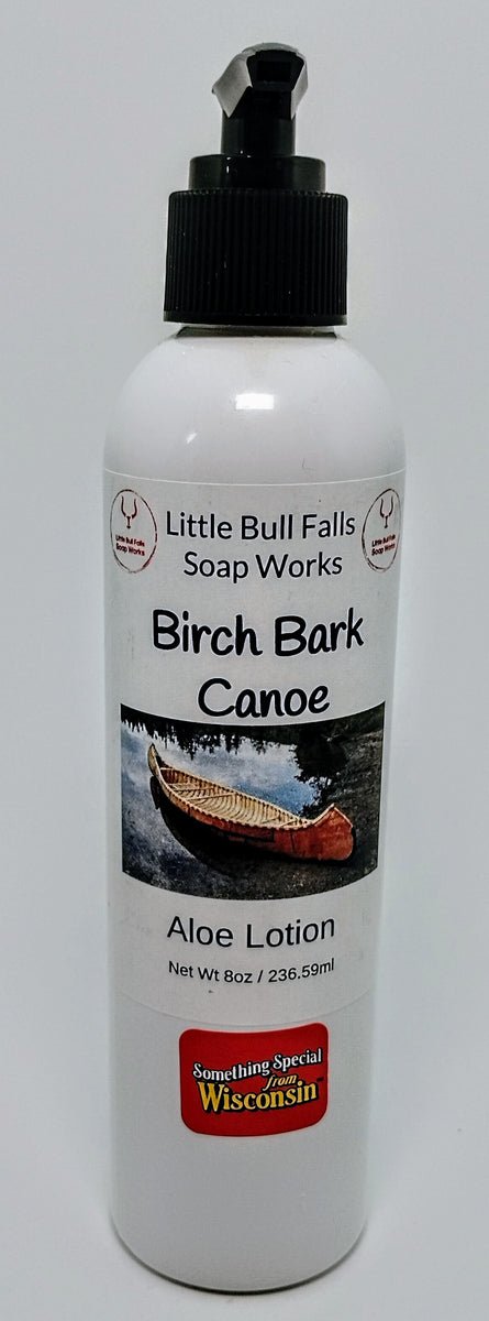 Birch Bark Canoe Hand & Body Lotion – Little Bull Falls Soap Works